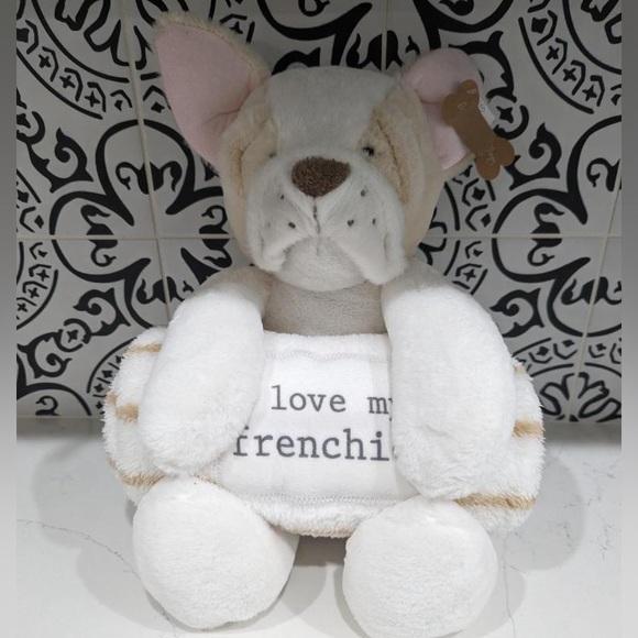 Mud Pie | Toys | New Mud Pie I Love My Frenchie 5 Plush With Blanket ...